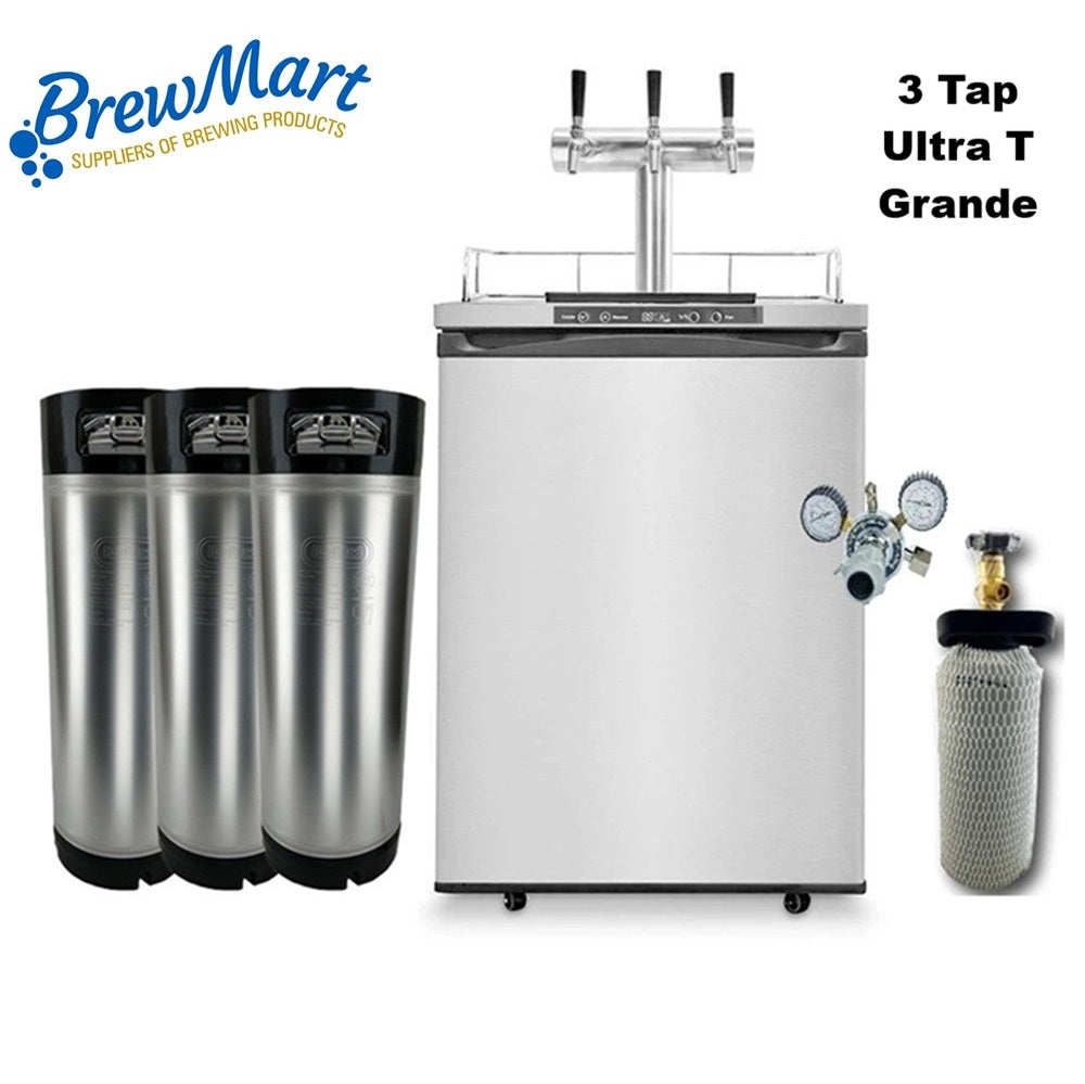 KEGERATOR - 3 TAP TEE ULTRA GRANDE – Brewmart Retail