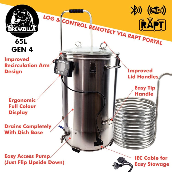 BREWZILLA 65 litre GEN 4.1 – Brewmart Retail