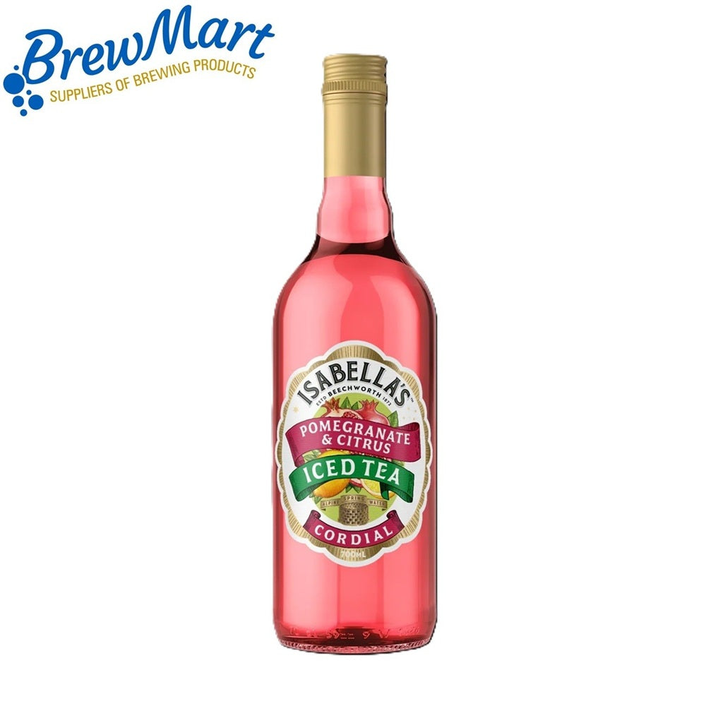 ISABELLAS POMEGRANTE & CITRUS ICED TEA CORDIAL – Brewmart Retail