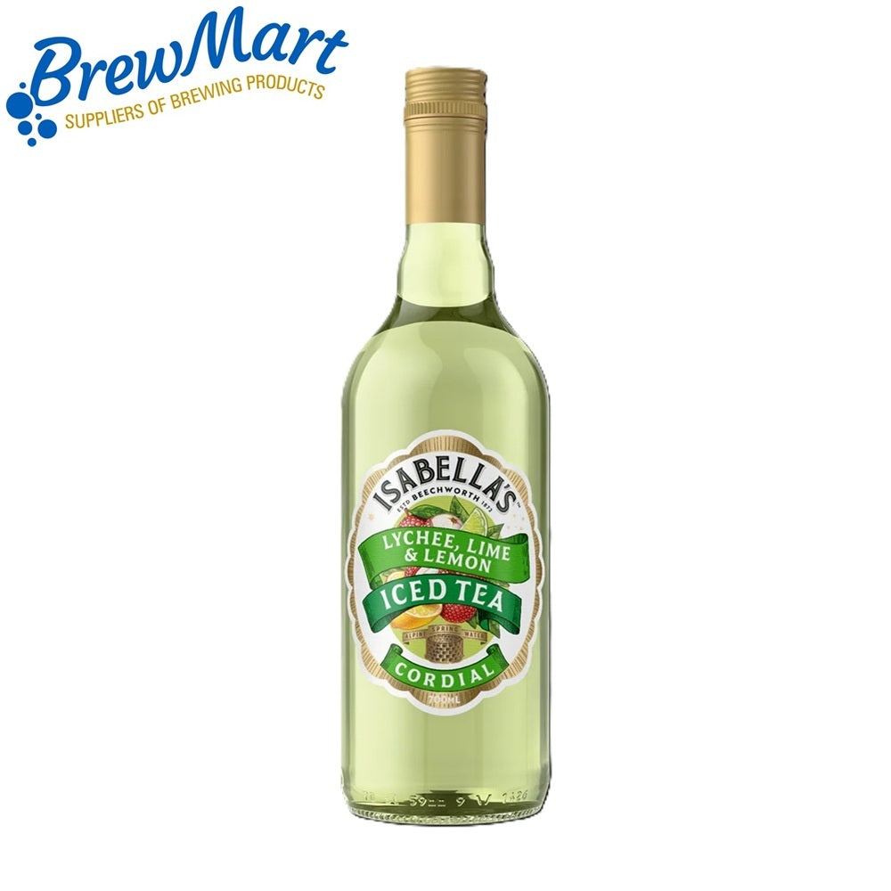 ISABELLAS LYCHEE, LIME & LEMON ICED TEA CORDIAL – Brewmart Retail